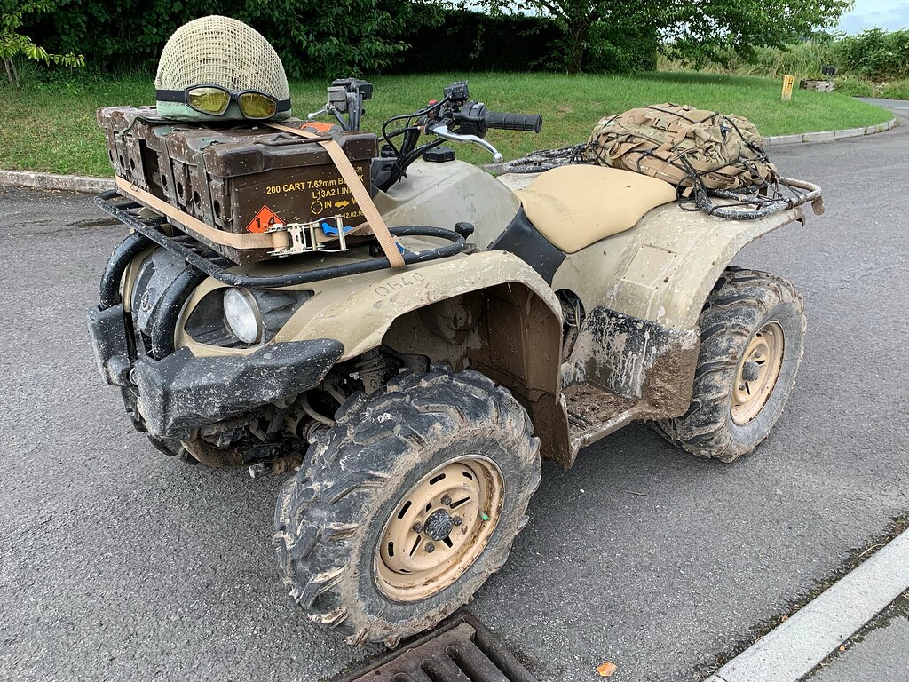 REQ exclusive Quad Bike. To make REQ more fun and present groundside ...