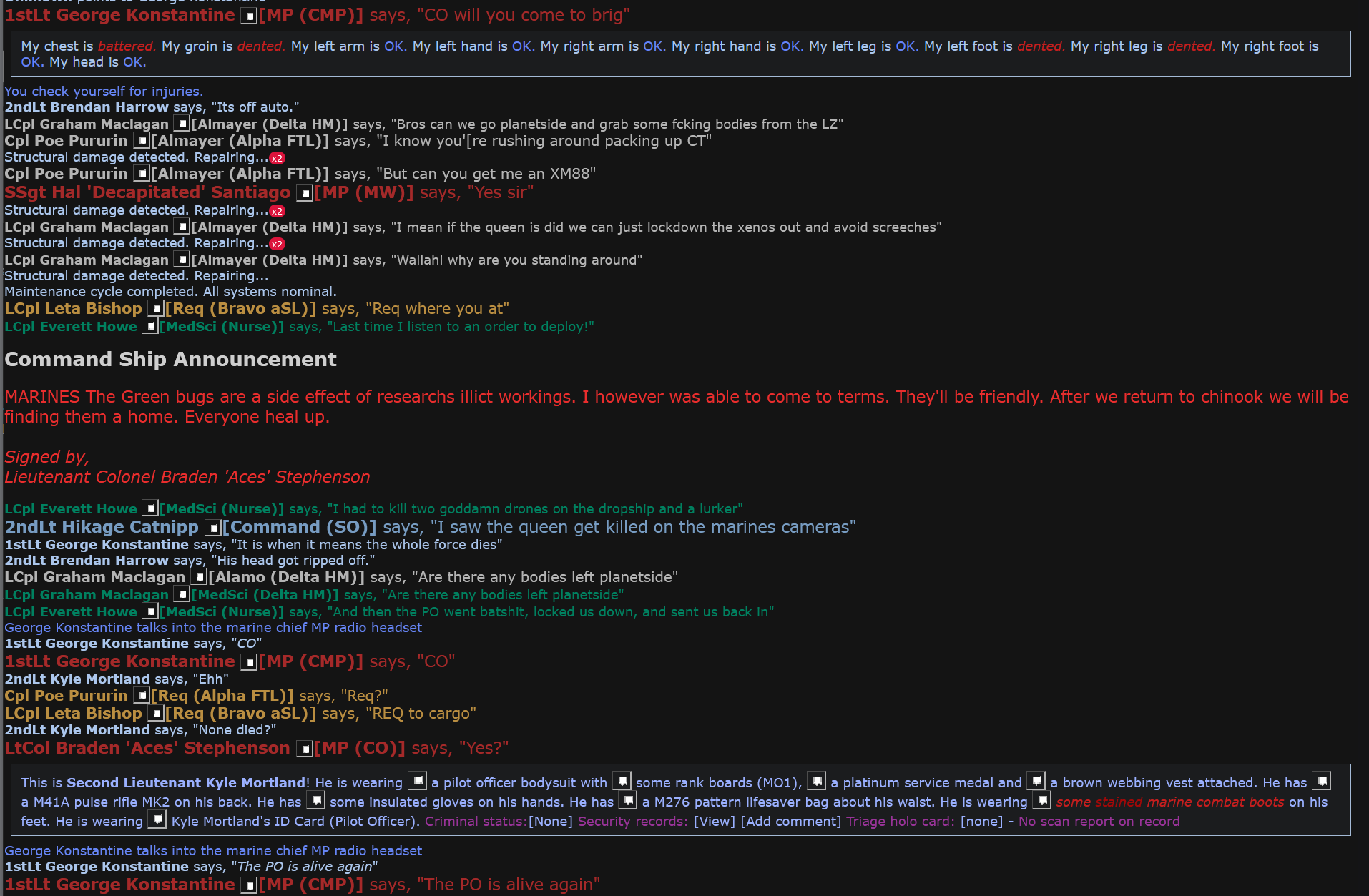 FrogZeke - Player Report: Kyle Mortland, Rule 2, Rule 3, Rule 4, Rule 11 - Player Reports - CM ...