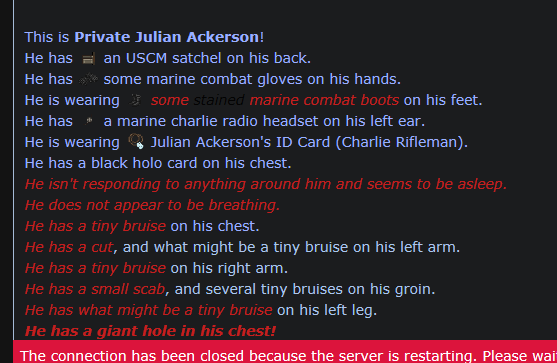 tehweirdo - Player Report: Julian Ackerson, Rule 4: No griefing - Player Reports - CM-SS13 - Forums