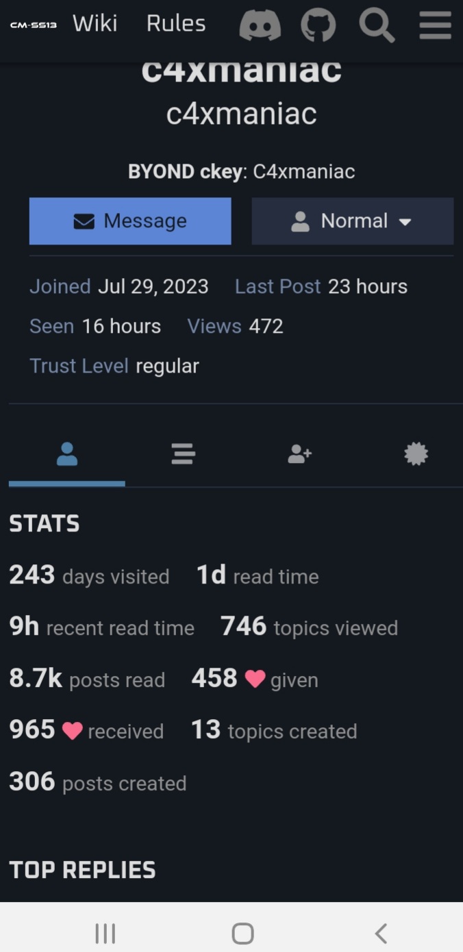 Question about the "regular" medal. - Discussion - CM-SS13 - Forums